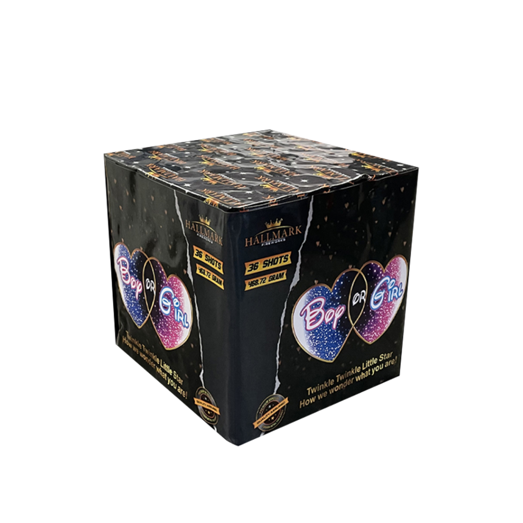 Boy Gender Reveal Firework | Northeast Fireworks
