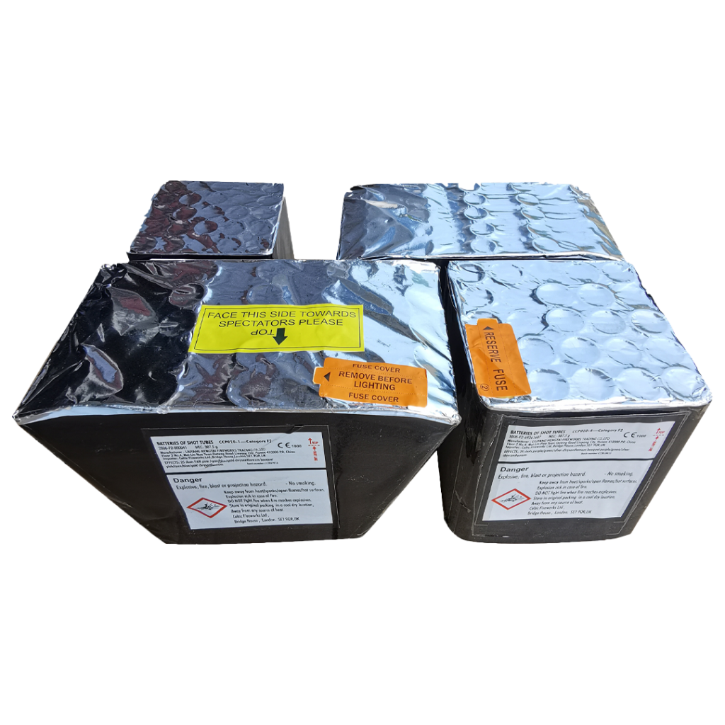 Final Curtain Compound Cake | Northeast Fireworks